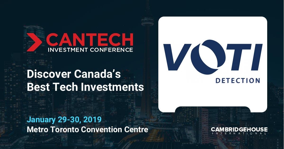 Voti Detection Inc. - Cantech Investment Conference